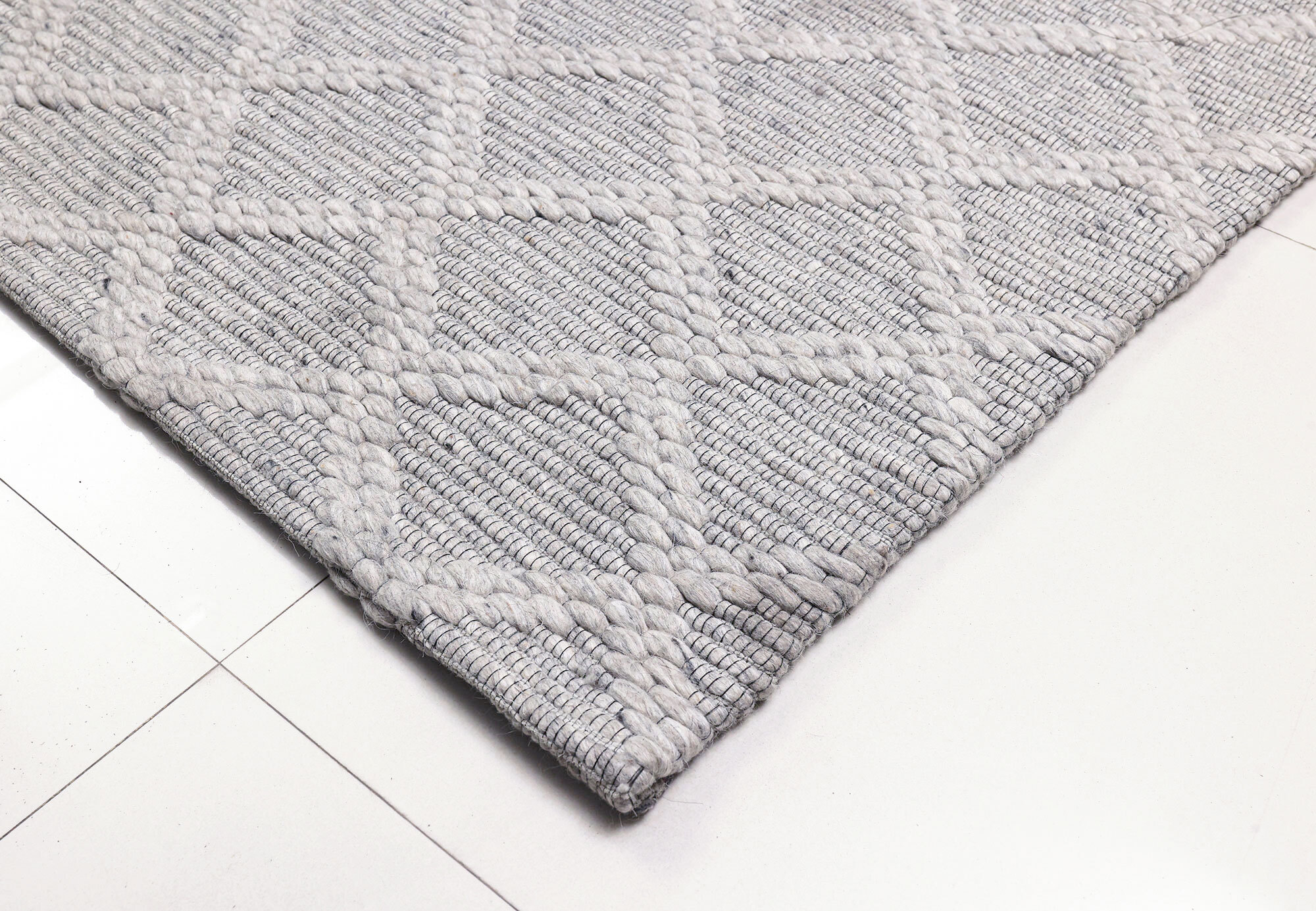 Cooper Trellis Wool Rug(Size 380 x 280cm)